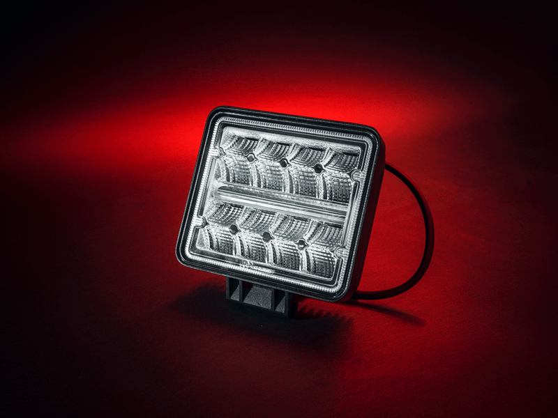 Tralert LED work lamp 24w square - All Day Led - works on 12&24 volt