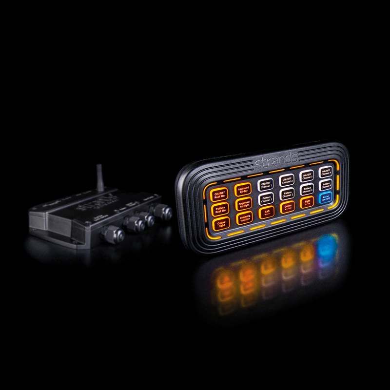 Strands Cruise Light remote control wireless - All Day Led - for 12&24V