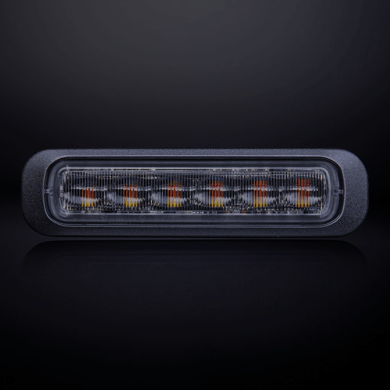 Dark Knight 6 LED strobe dark - Strands - All Day Led - 12&24V