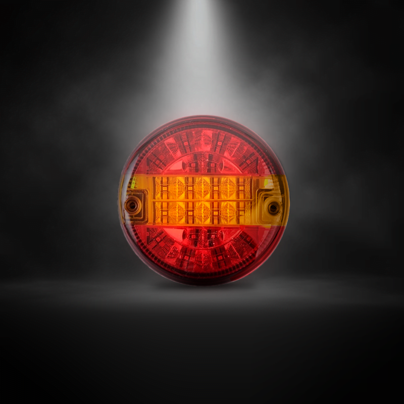 LED hamburger taillight - All Day Led - for 12 & 24 Volt