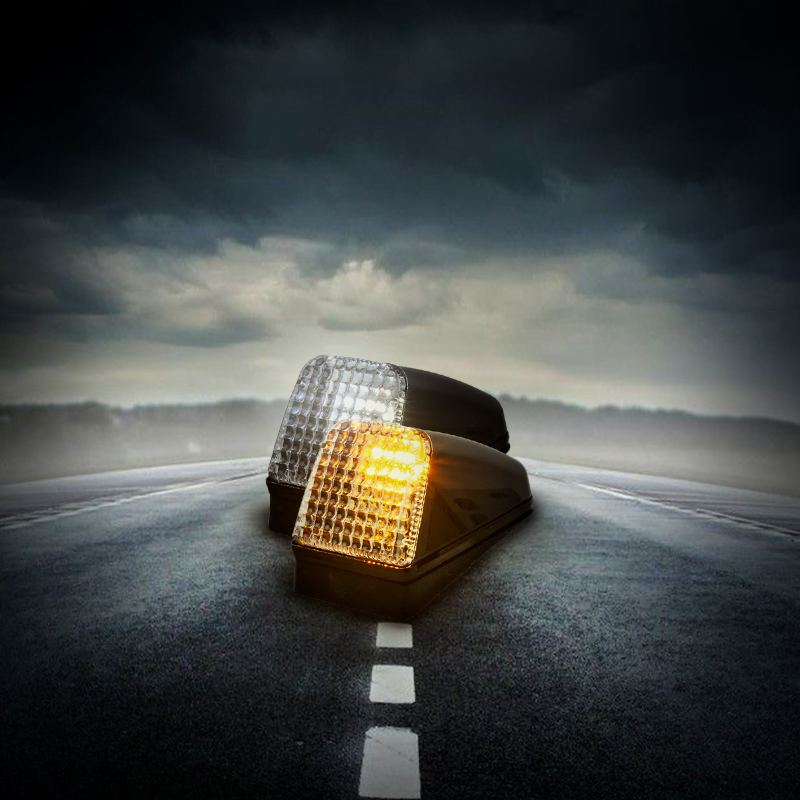 LED top lamp DUAL COLOR - All Day Led - for 24 volt use