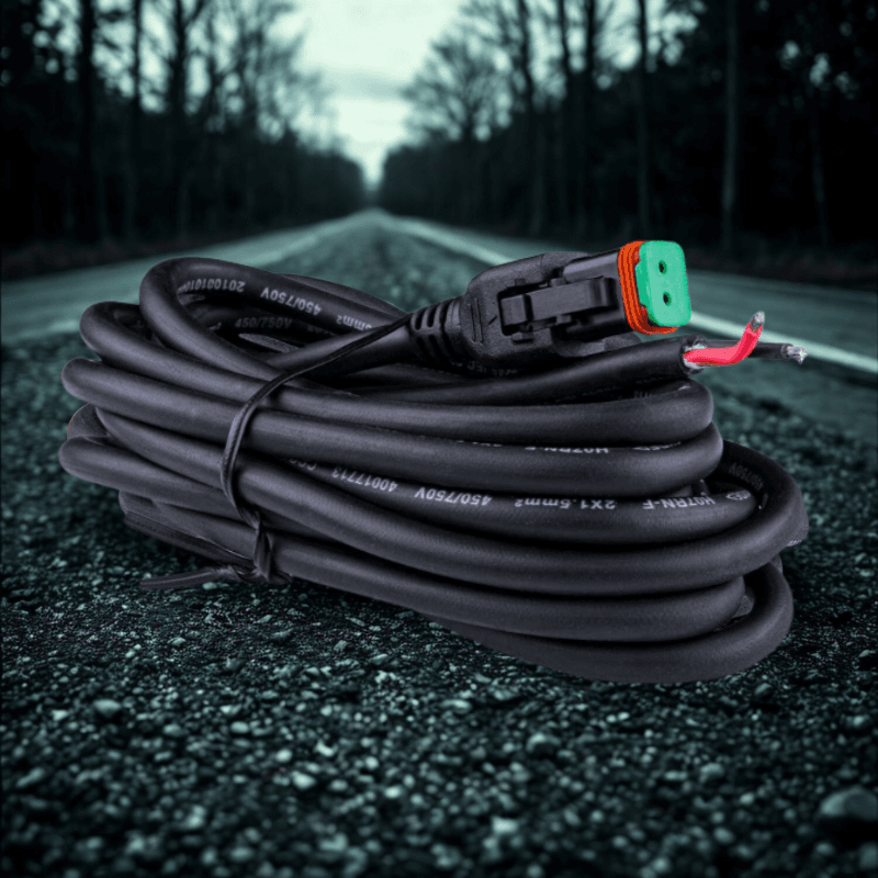 DT2 connector cable 5 meters - STRANDS - All Day Led - for 12&24V